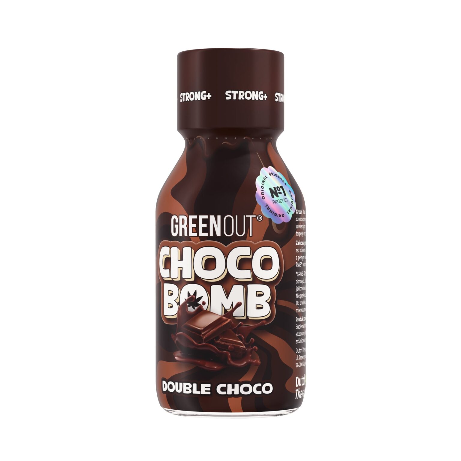 Shot konopny Green Out® Choco Bomb Double Choco – B2B Dutch Therapy